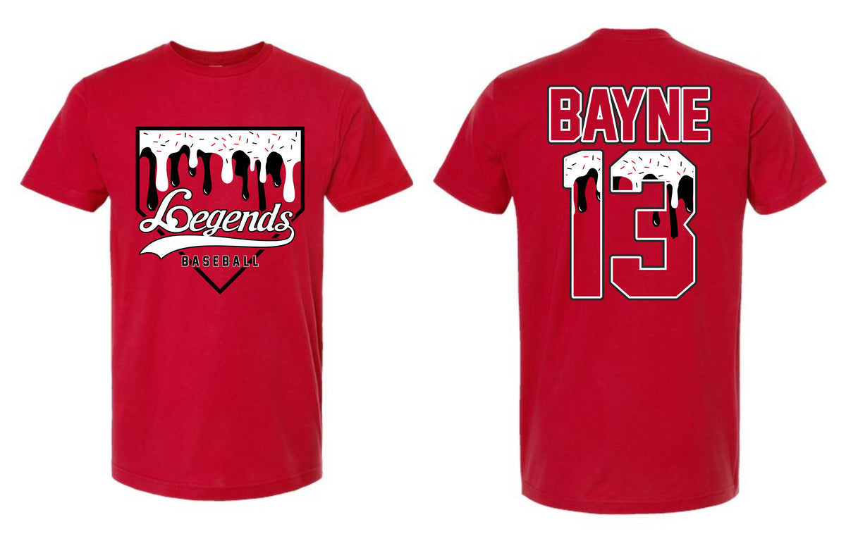 Legends Baseball Drip - Red – rockcreek